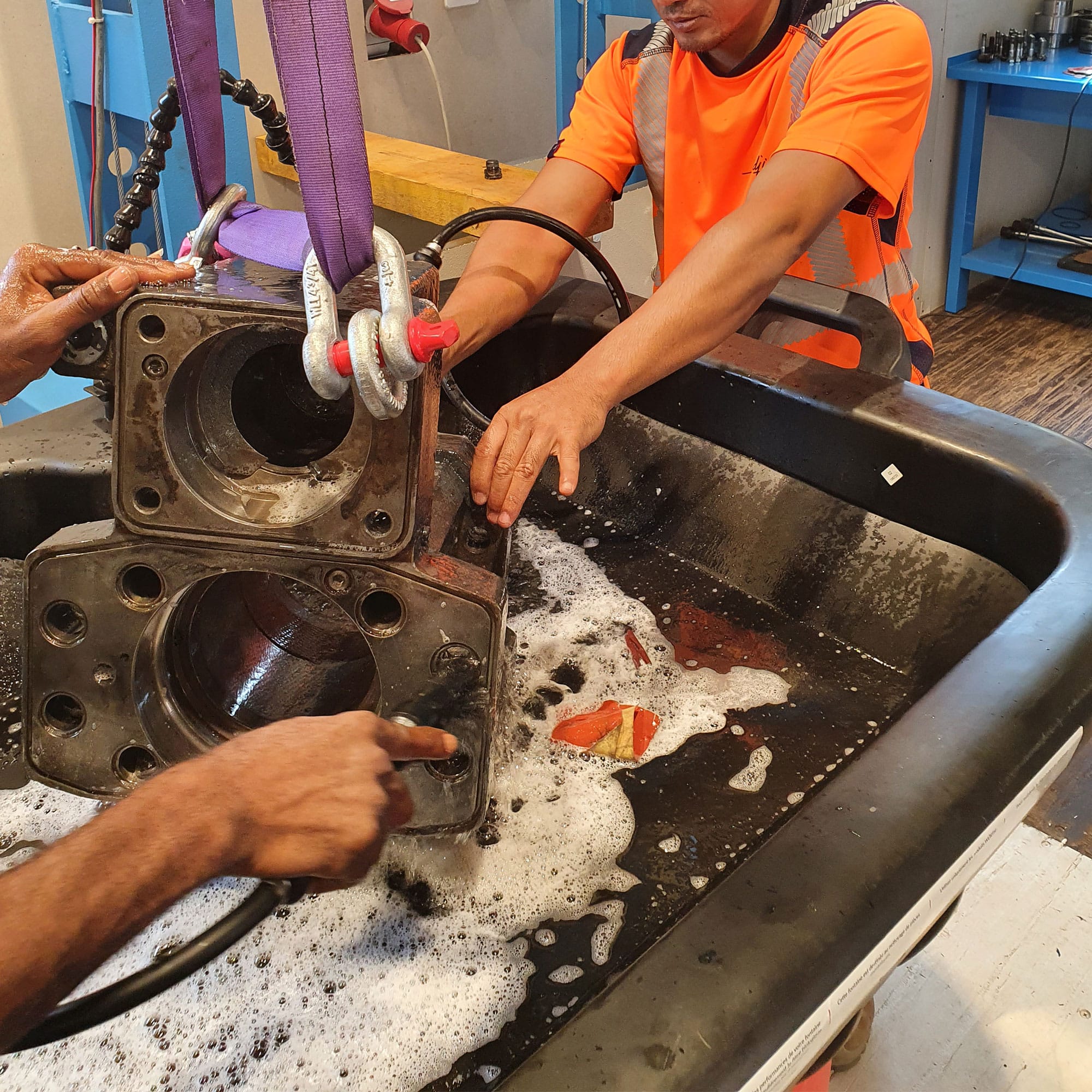 Component Rebuilt Center & Surface drilling parts